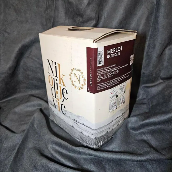 Bag in box Merlot Barrique 5L