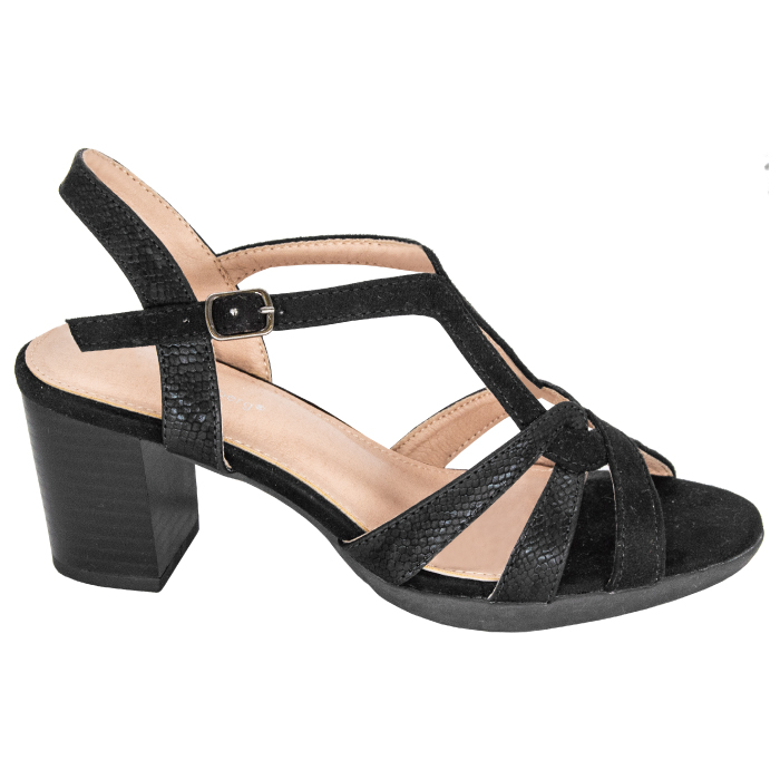 Ženske sandale S2571 (Black)
