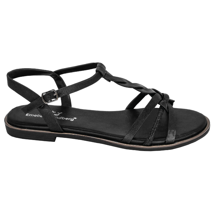 Ženske sandale S2591 (Black)