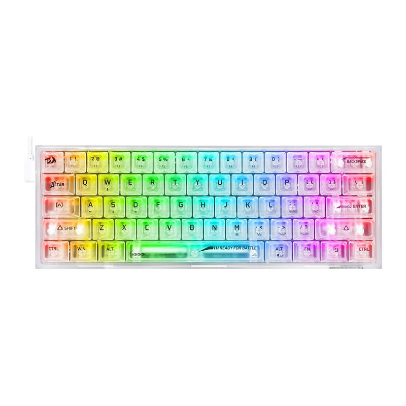 Fizz RGB Gaming Keyboard White