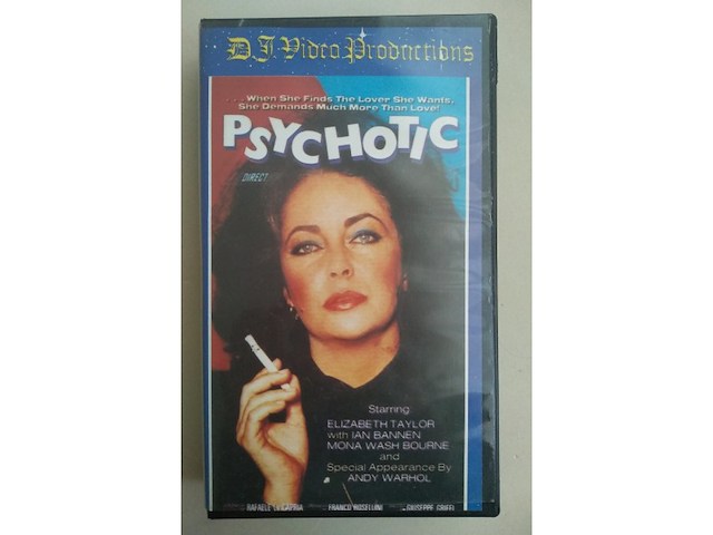 VHS `Psychotic` (The Driver`s seat)