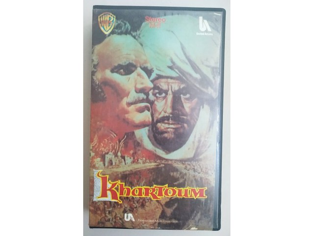 VHS `Kartum` (Khartoum) (Jadran film-Zagreb)