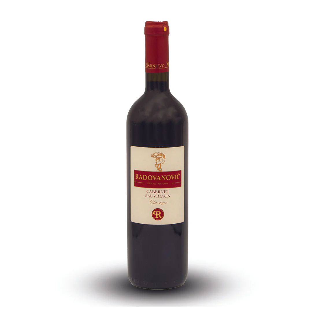 Crveno vino CABERNET SAUVIGNON CLASSIQUE Podrum Radovanović 0,75l