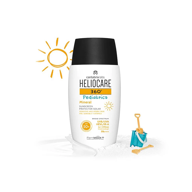 HELIOCARE 360 Pediactrics mineralno sredstvo za sunčanje za decu za osetljivu i atopičnu kožu 50ml