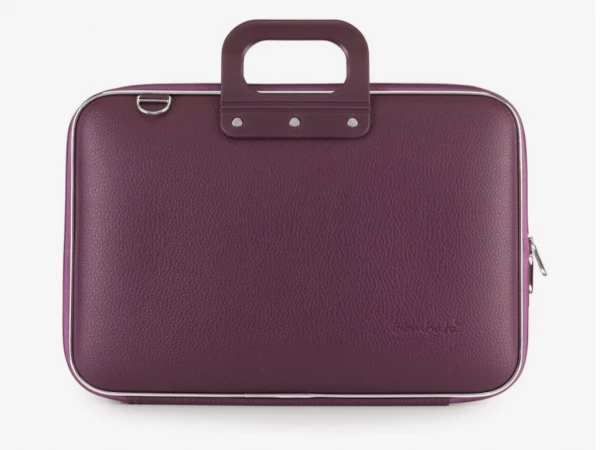 Poslovna torba Bombata Classic Vinil 15'' Plum Purple