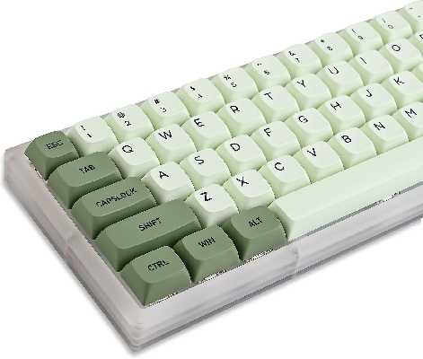 Set kapica za tastature, PBM, XDA profil, Matcha zeleni tonovi