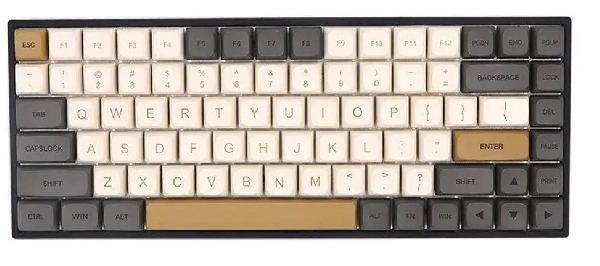 Set kapica za tastature, 125 komada, PBM, XDA profil, Shimmer braon tonovi