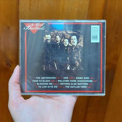 Metallica kompilacija balada na CDu