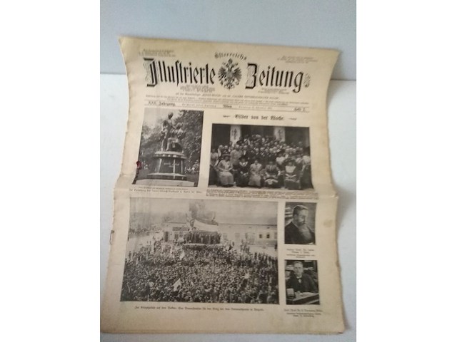 Illustrierte Zeitung, 13.10.1912. Beograd demonstracije