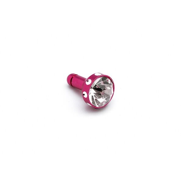 Kapica Handsfree slušalica 3,5 mm charm velika pink