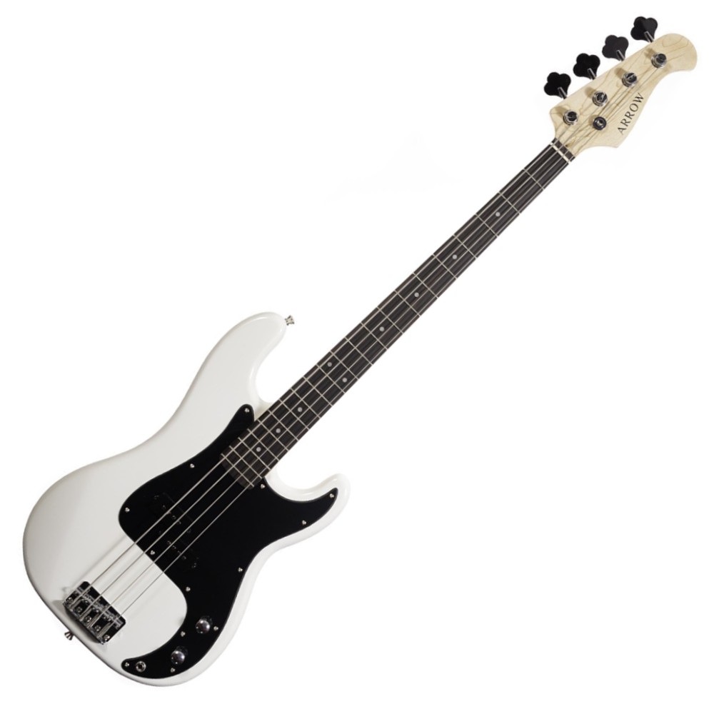 Arrow Session Bass 4 Snow White Rosewood/Black