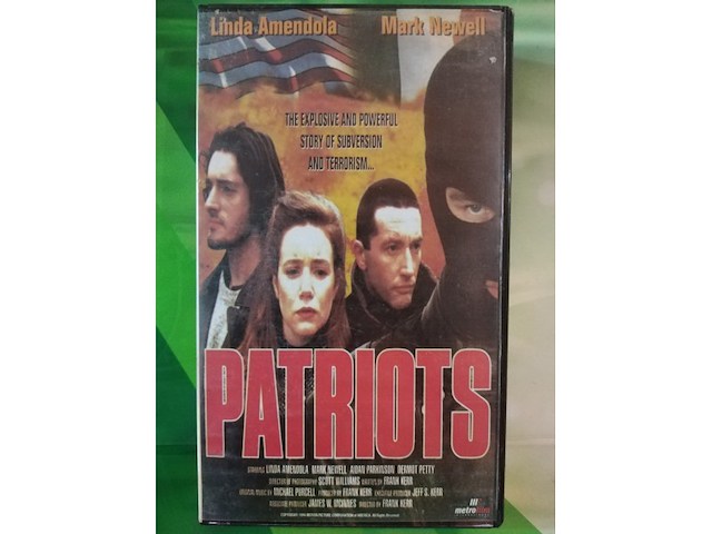 Patrioti &;;; Teroristi - Linda Amendola / VHS /