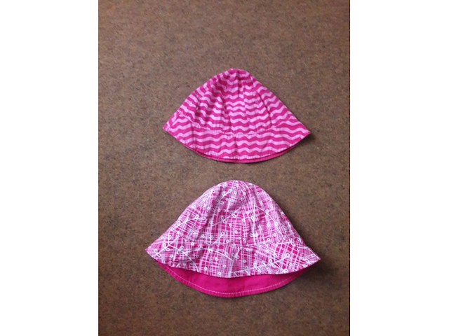 Novi letnji roze šeširić za plažu za devojčice 2. 3. 4