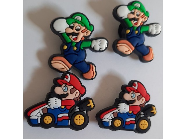 Nakit za crocsice Super Mario nakit za kroksice