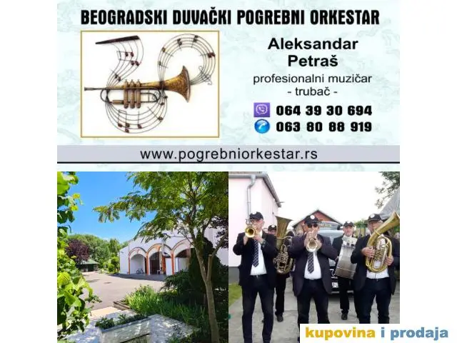Pogrebni orkestar Beograd muzika za sahrane trubači pogrebi