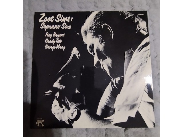 ZOOT SIMS Soprano Sax JAZZ LP MINT