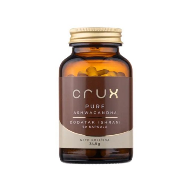 CRUX PURE ASHWAGANDHA kapsule, 60kom