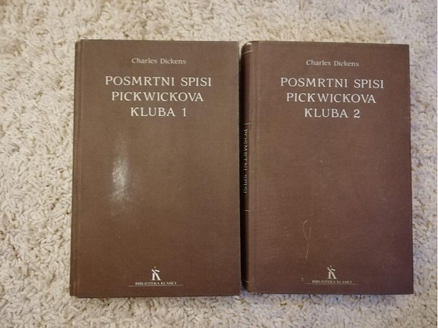 Posmrtni spisi Pickwickova kluba - Charles Dickens
