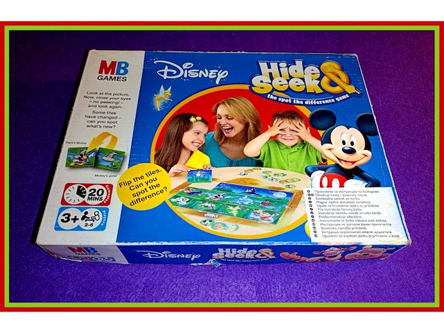 DISNEY Hide &; seek igra memorije ✰ ˚ ❤️ ★