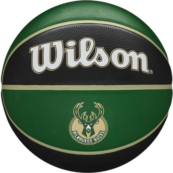 NBA TEAM MILWAUKEE BUCKS BALL 'BLACK/GREEN'