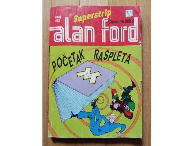 Alan Ford-Početak Raspleta (Vjesnik Br. 412)