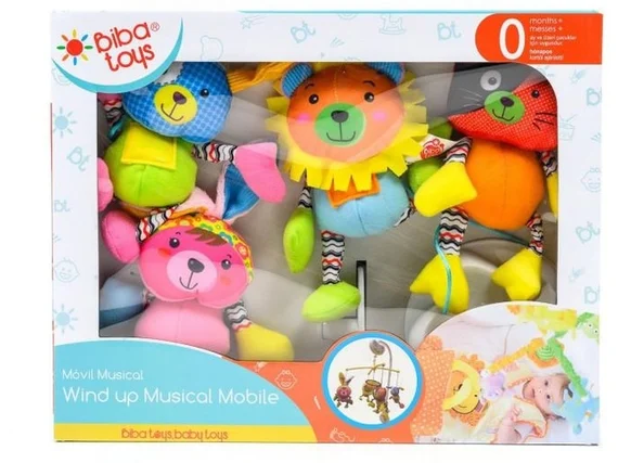 Biba Toys Muzička vrteška Srećni drugari