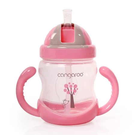 Cangaroo c0582 šolja za bebe boo pink 280 ml ( CAN3416 )