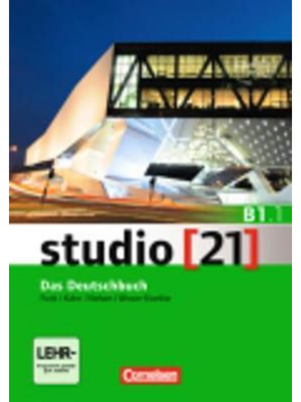 Studio [21]Grundstufe · B1: Teilband 1 Das Deutschbuch (Kurs- und Übungsbuch mit DVD-ROM)DVD: E-Book mit Audio, interaktiven Übungen, Videoclips