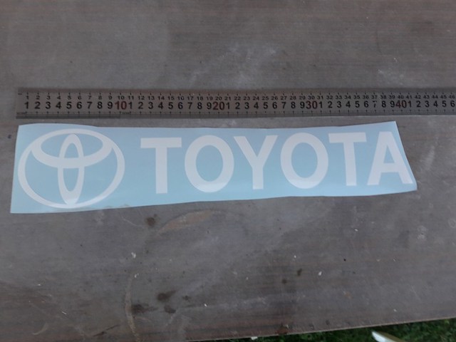 TOYOTA - Nalepnica 40 x 8 cm