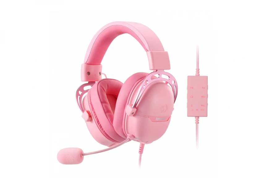 Aurora Wired Headset Pink