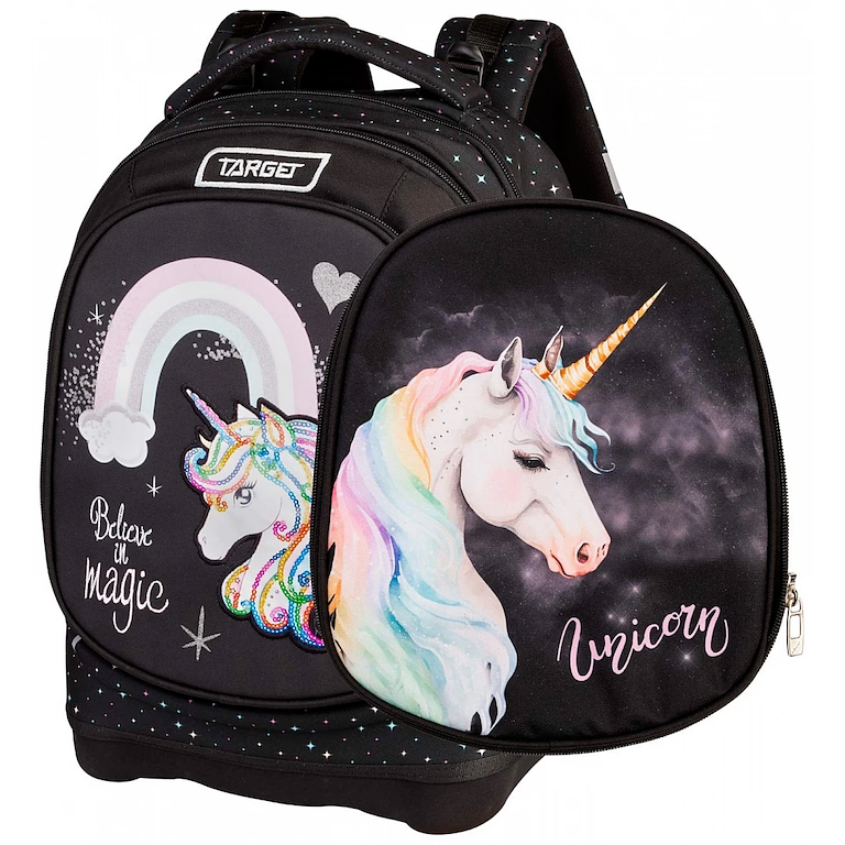 TARGET anatomski ranac 2 lica Superlight Rainbow Unicorn 28044