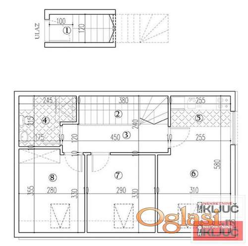 NOVA DETELINARA, 49m2+terasa 10m2, Dvoiposoban sa pdv