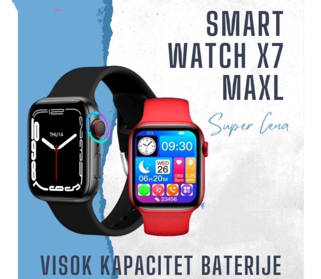 Smart Watch X7 Cena 2000 din ✅X7 smart sat X7 model . Povezuje se