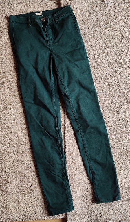 Tamno zelene pantalone, 34