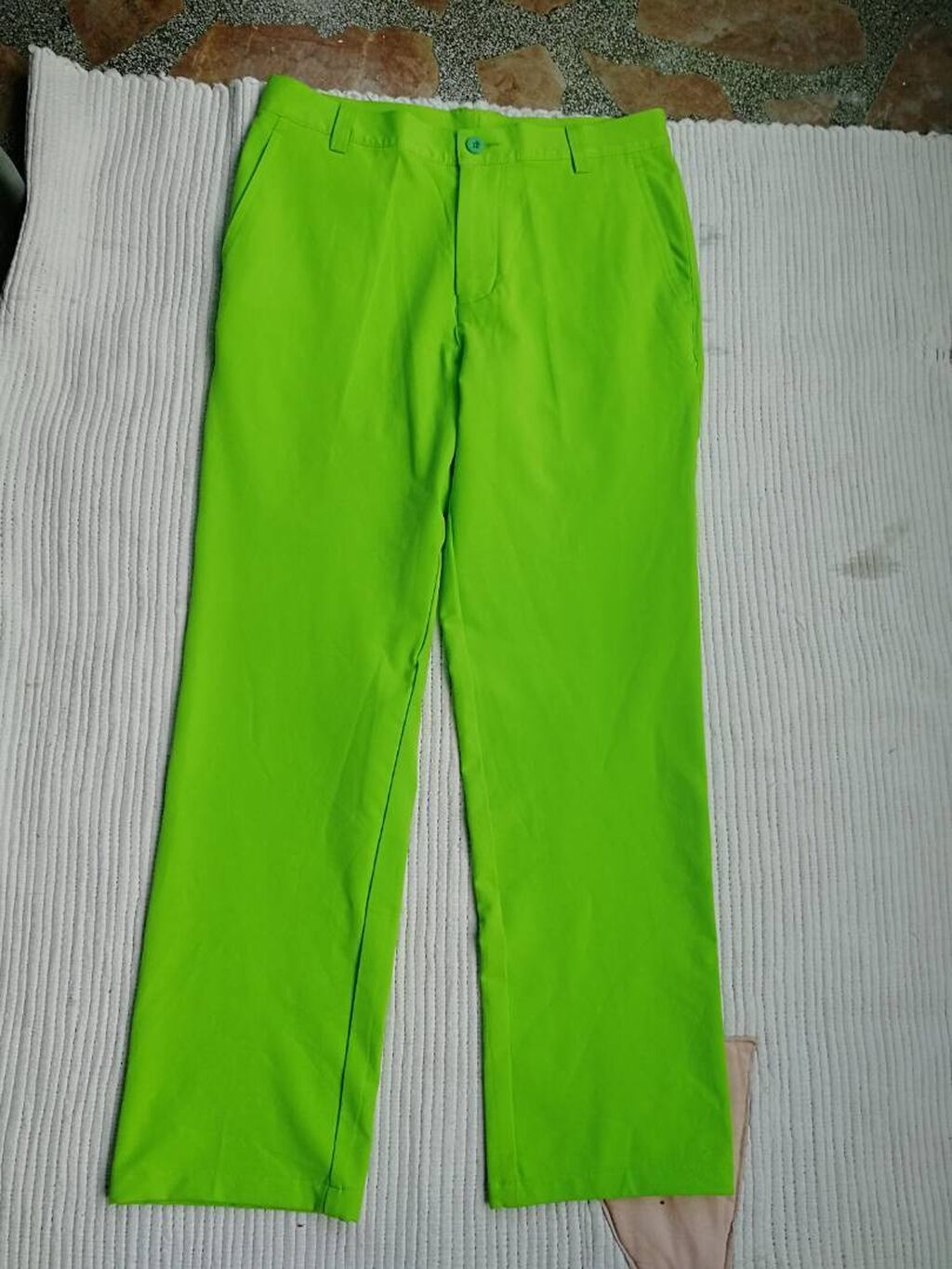 Pantalone, M (EU 50), Tessdress, Klasične, bоја - Zelena