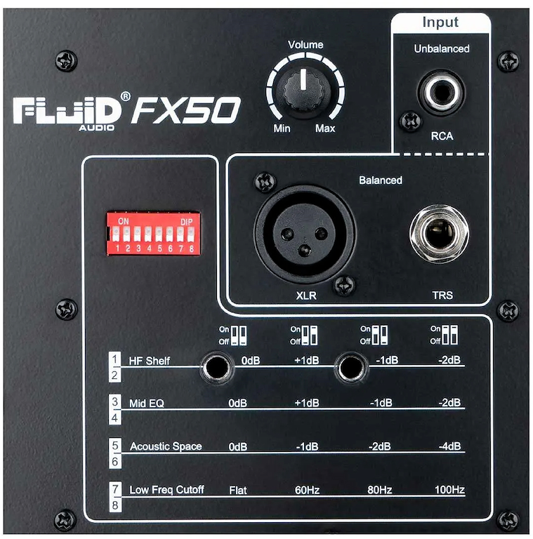 Fluid Audio FX50 aktivni studijski monitor (Komad)