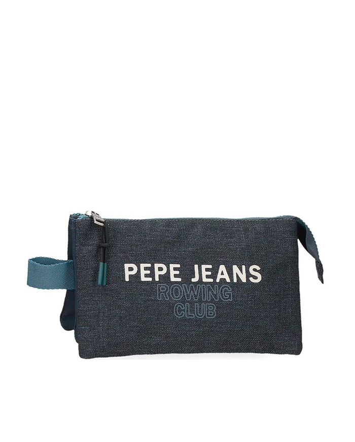 NESESER EDEMON 3 ZIPP BLUE Pepe Jeans