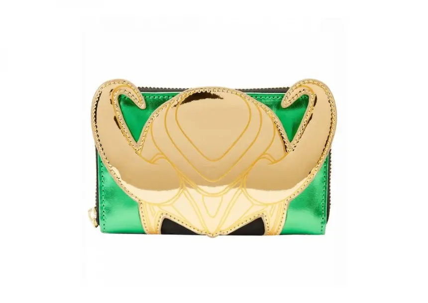 Marvel Shine Loki Zip Around Wallet