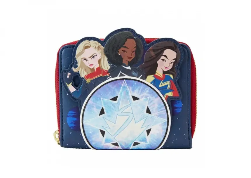 Marvel The Marvels Group Zip Around Wallet