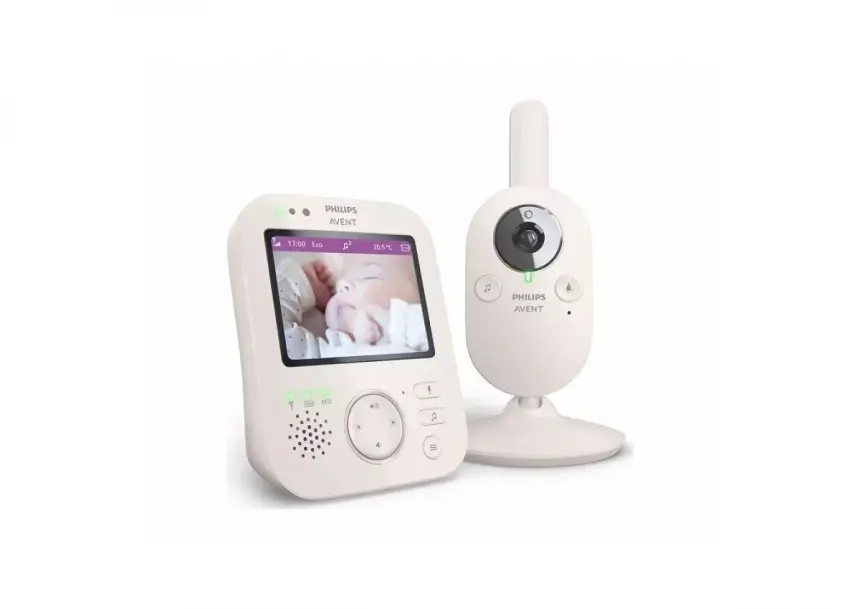 AVENT BEBI ALARM - VIDEO MONITOR - SILK WHITE 0992 (SCD89126)