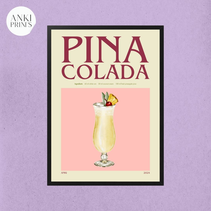 Poster Pina Colada