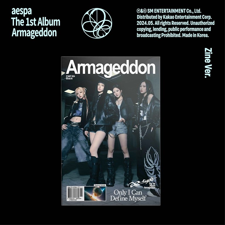 AESPA Armageddon Album (Zine Verzija)