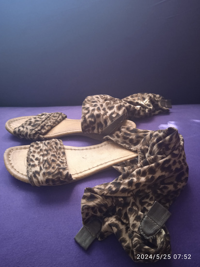 Leopard sandale