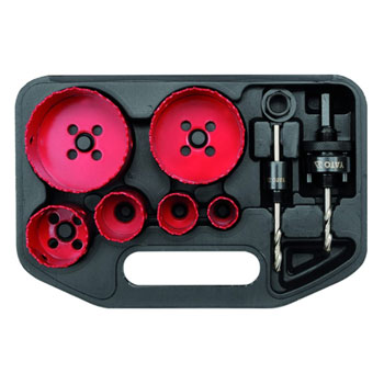 Yato set testera za rupe 22-73 mm YT-3380