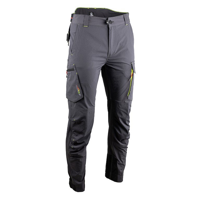 SHARK, lagane radne pantalone, tamno sive