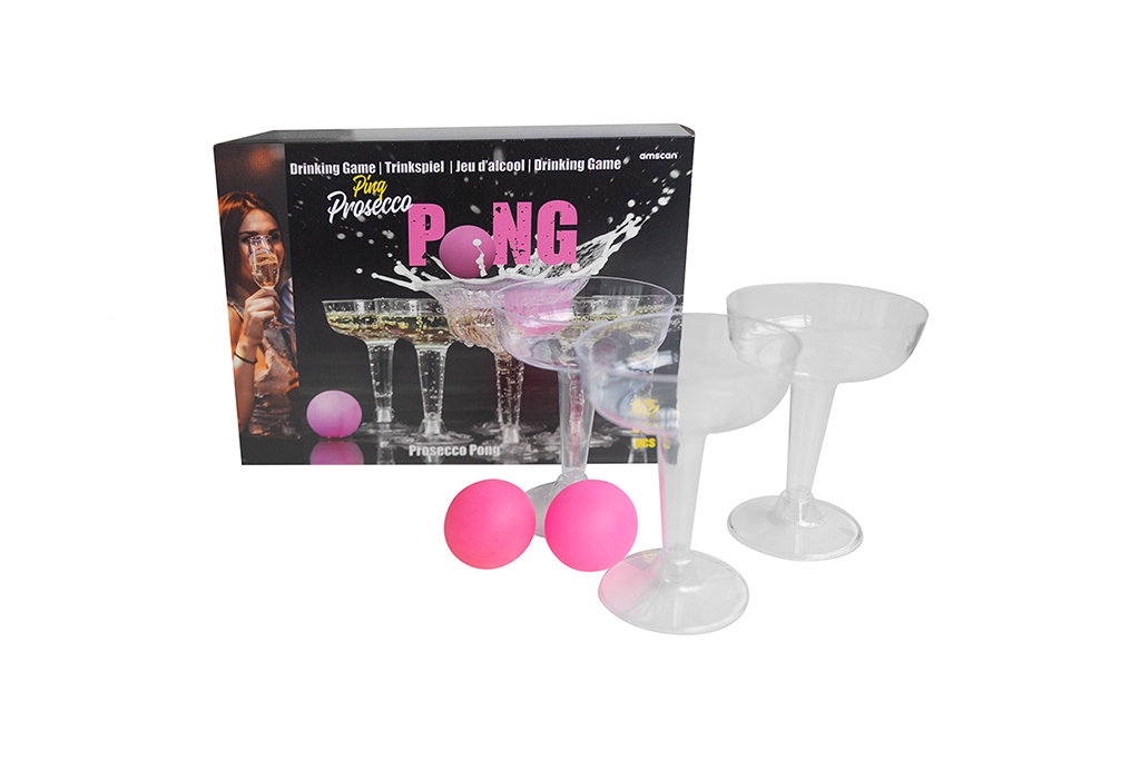 Drinking Game – Prosecco Pong