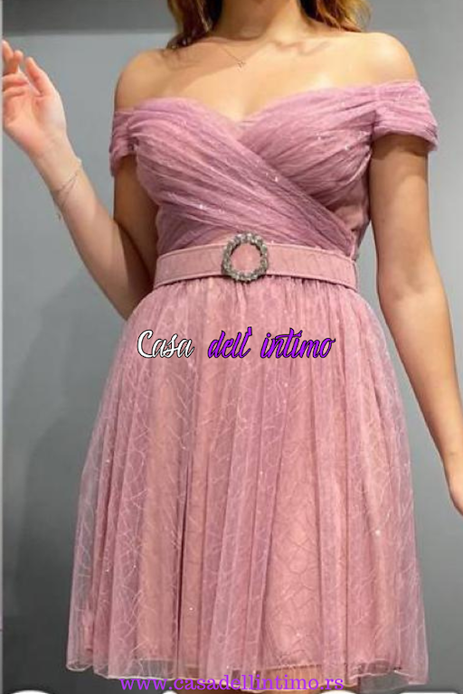 ELEGANTNA HALJINA 2351 ROZE