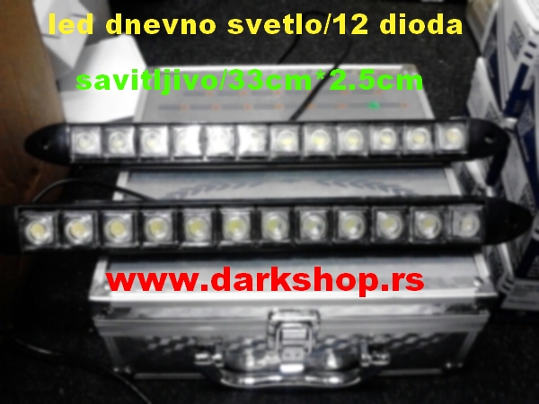 LED FLEXI DNEVNO SVETLO 12 LED DIODA