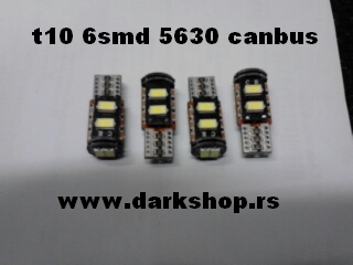 T10 6 SMD 5630 STRONG CANBUS TIP 1