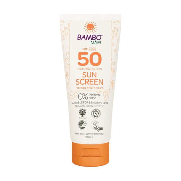 Bambo Nature krema za zaštitu kože od sunca SPF50 100ml